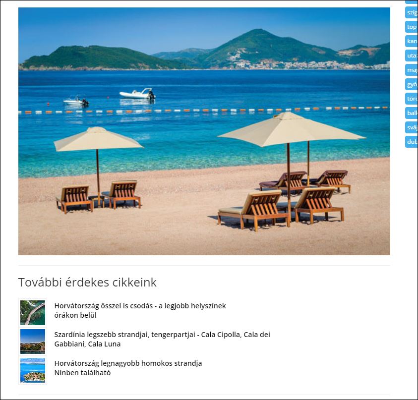 HORVÁTORSZÁG LEGJOBB STRANDJAI – CARTOURMAGAZIN.HU | Turizmus Kft